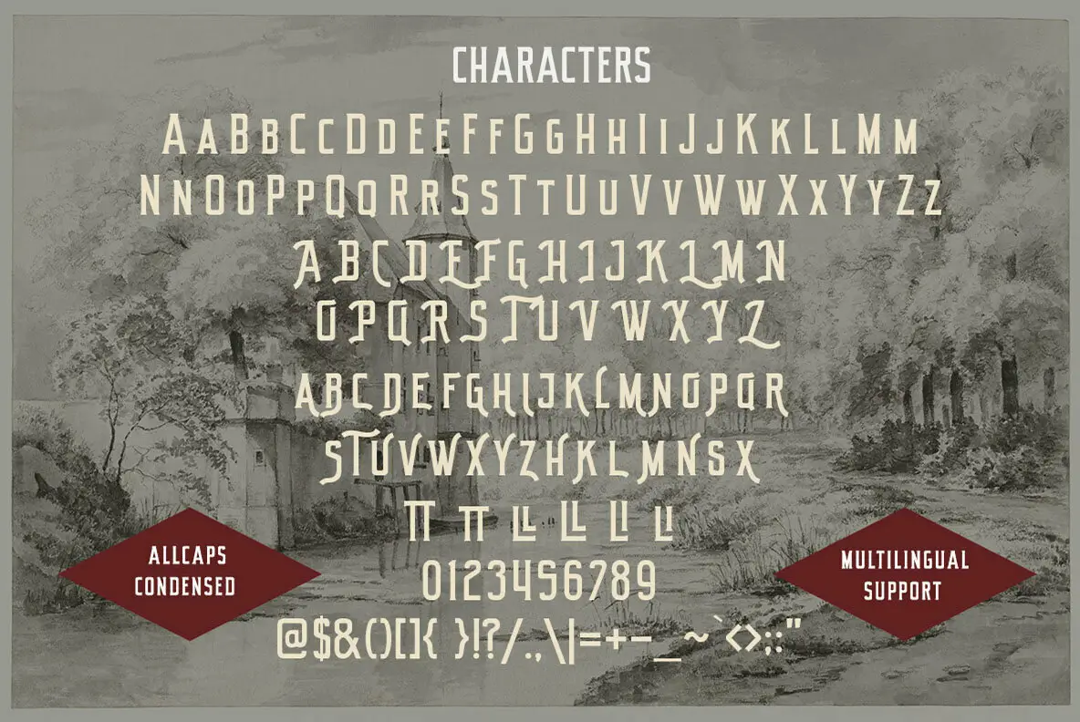 Rosterine Font - YouWorkForThem