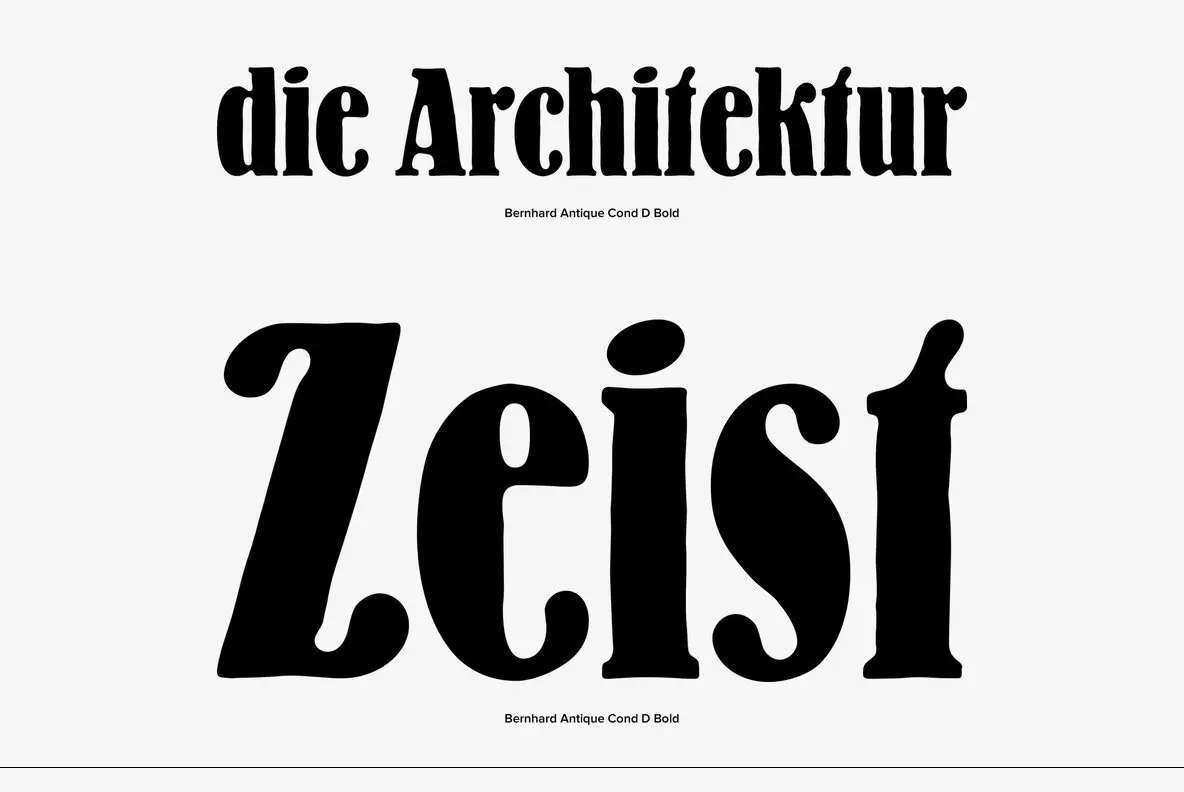 Bernhard Antique Font - YouWorkForThem