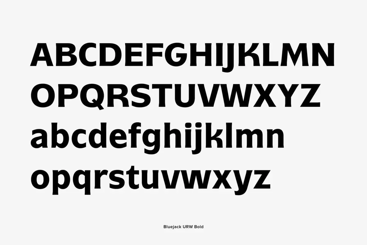 Bluejack Font - YouWorkForThem