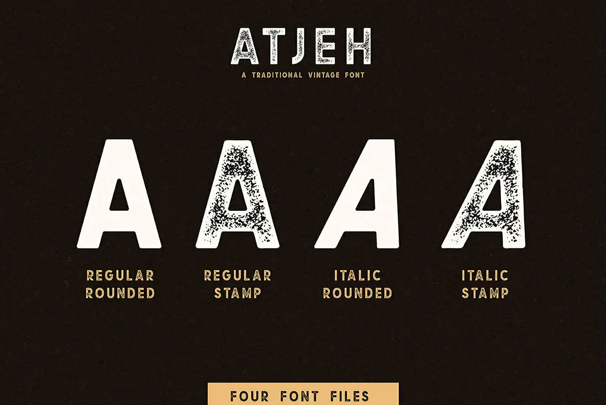 Atjeh Font - YouWorkForThem