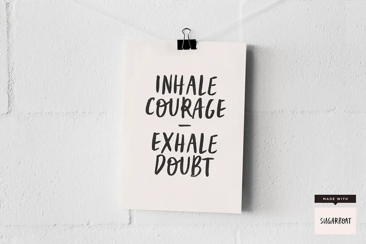 The Handcrafted Font Bundle Font - FontPath