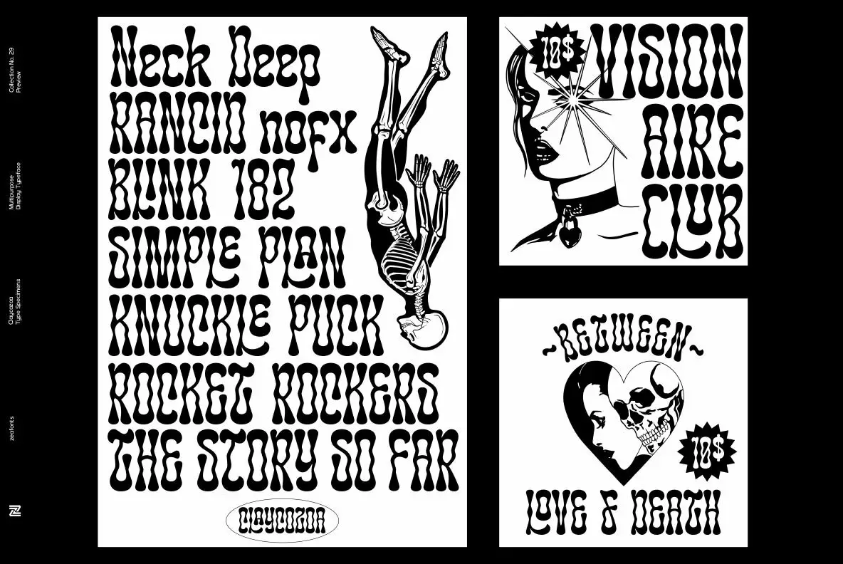 Claycozoa Font - YouWorkForThem