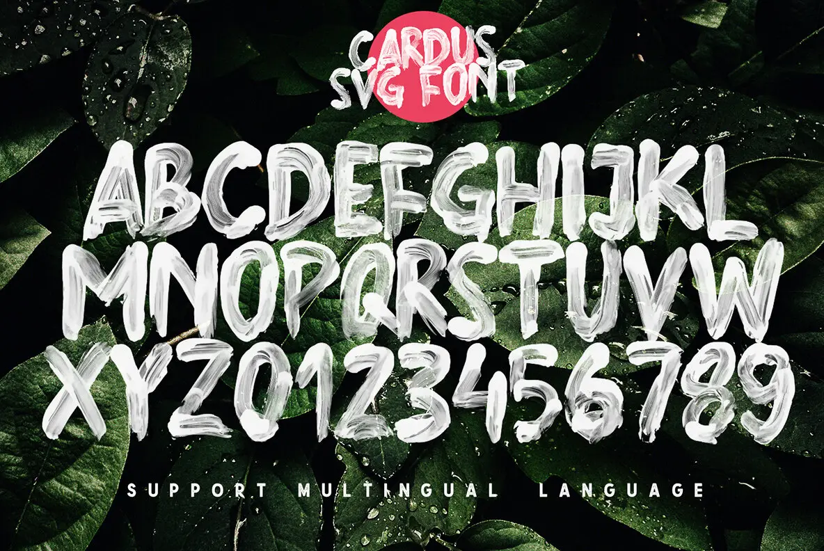 Cardus SVG Font - YouWorkForThem