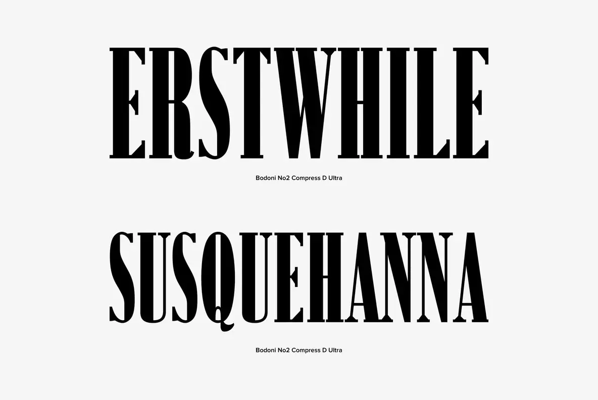 Bodoni No 2 Font - FontPath