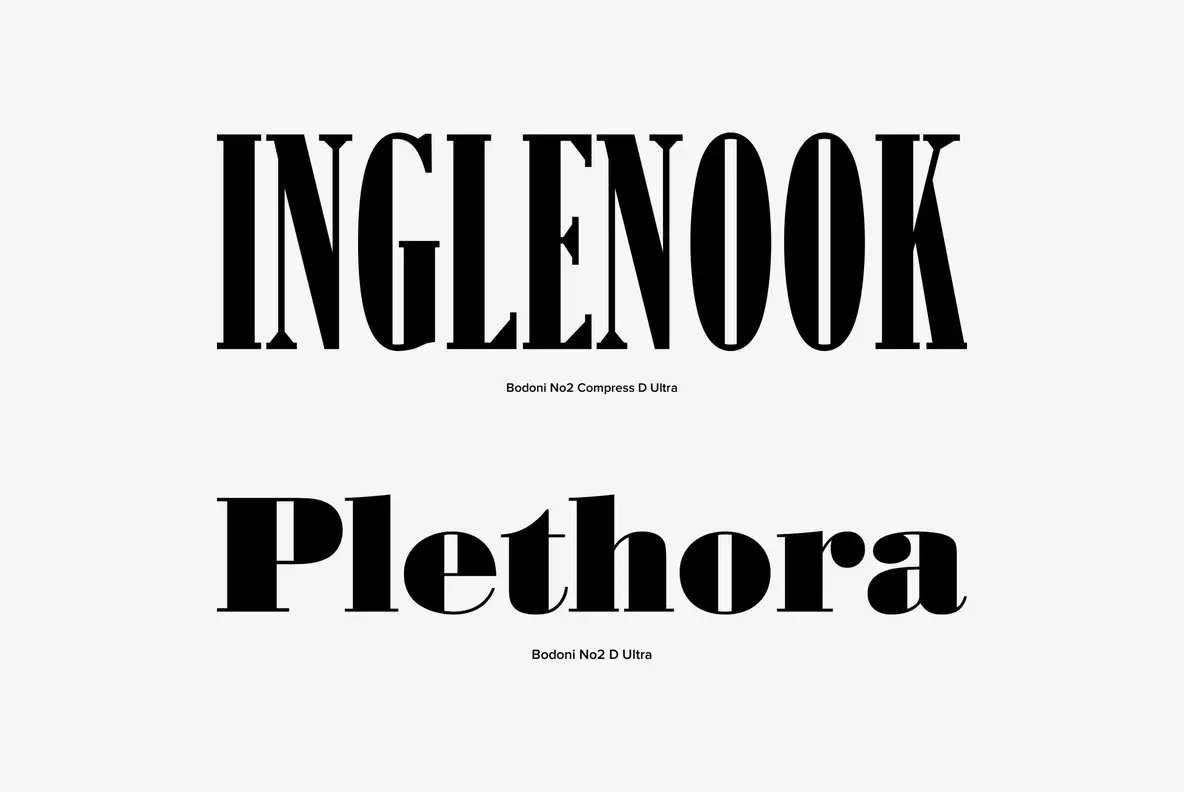 Bodoni No 2 Font - YouWorkForThem