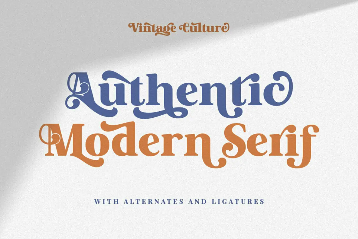 Vintage Culture Font - FontPath