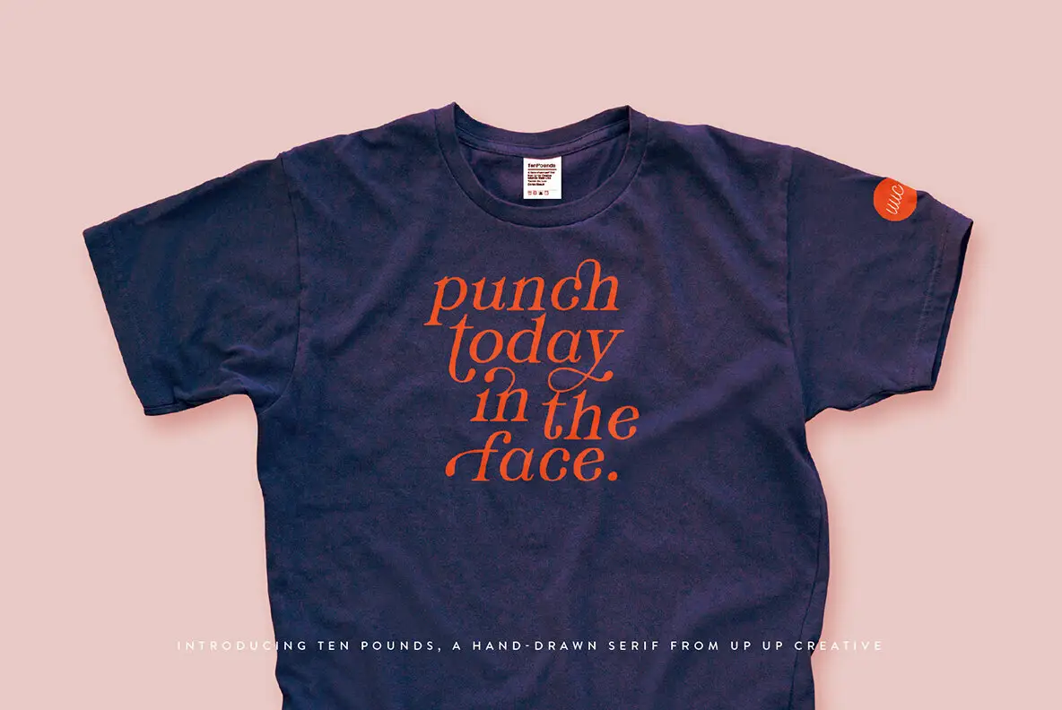 Ten Pounds Font - YouWorkForThem