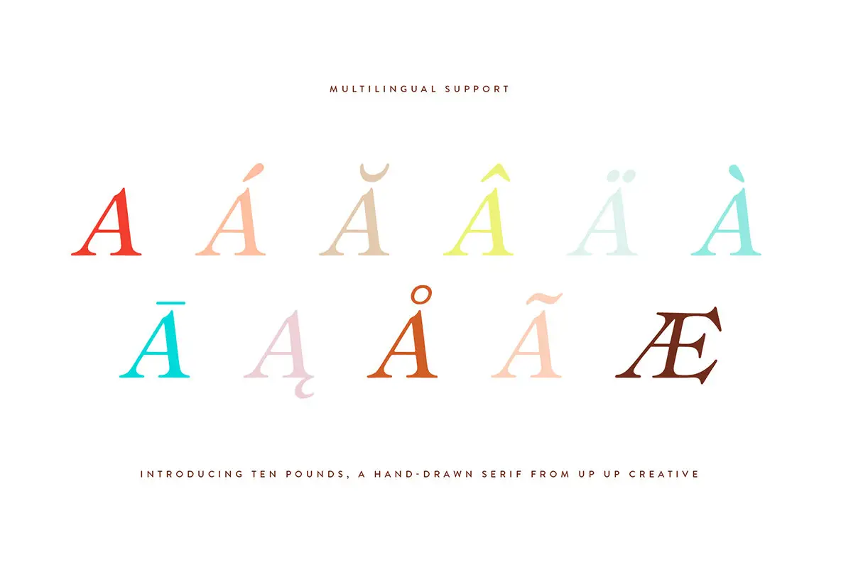 Ten Pounds Font - YouWorkForThem