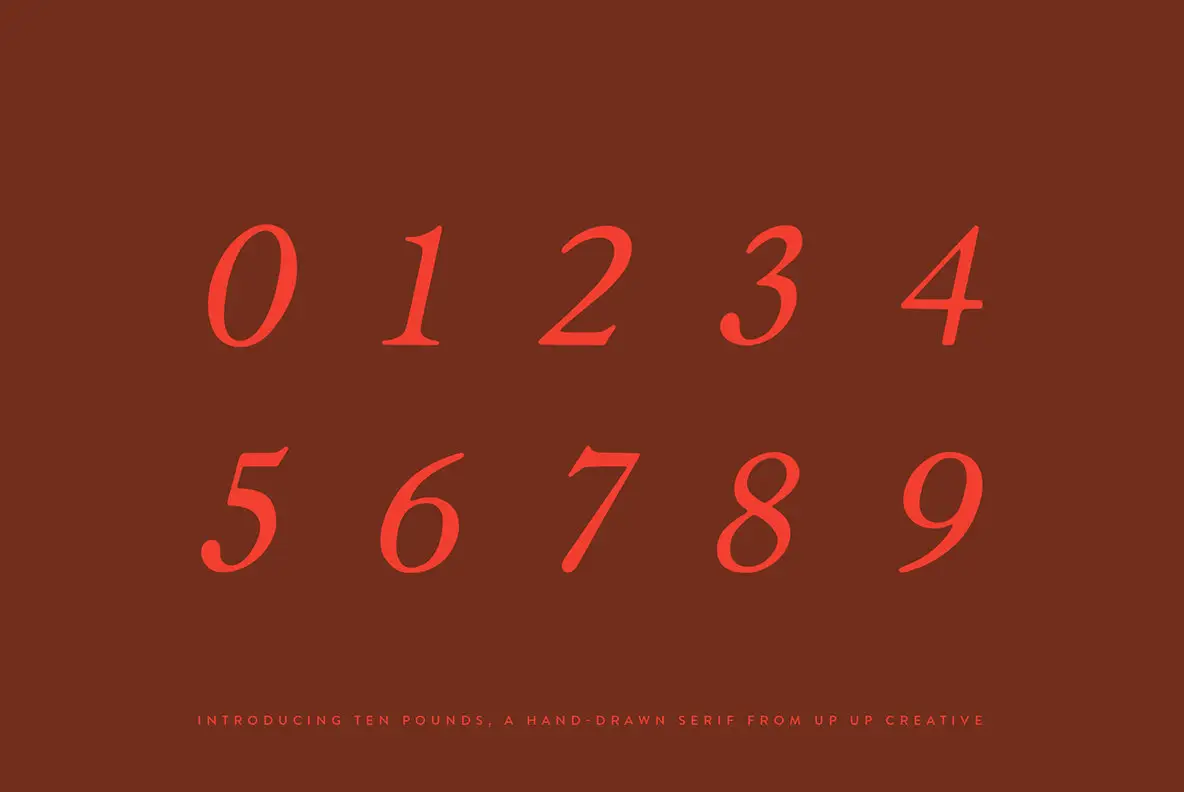 Ten Pounds Font - YouWorkForThem