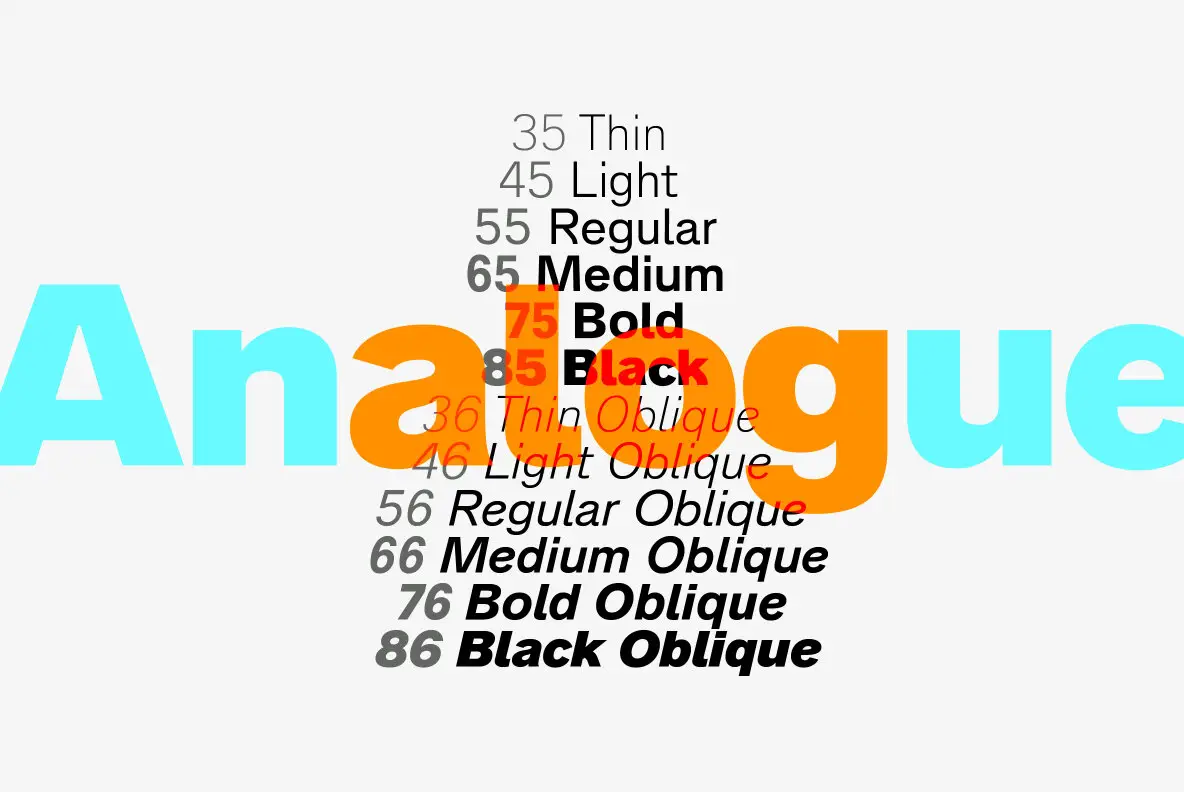 Analogue Pro Font - FontPath