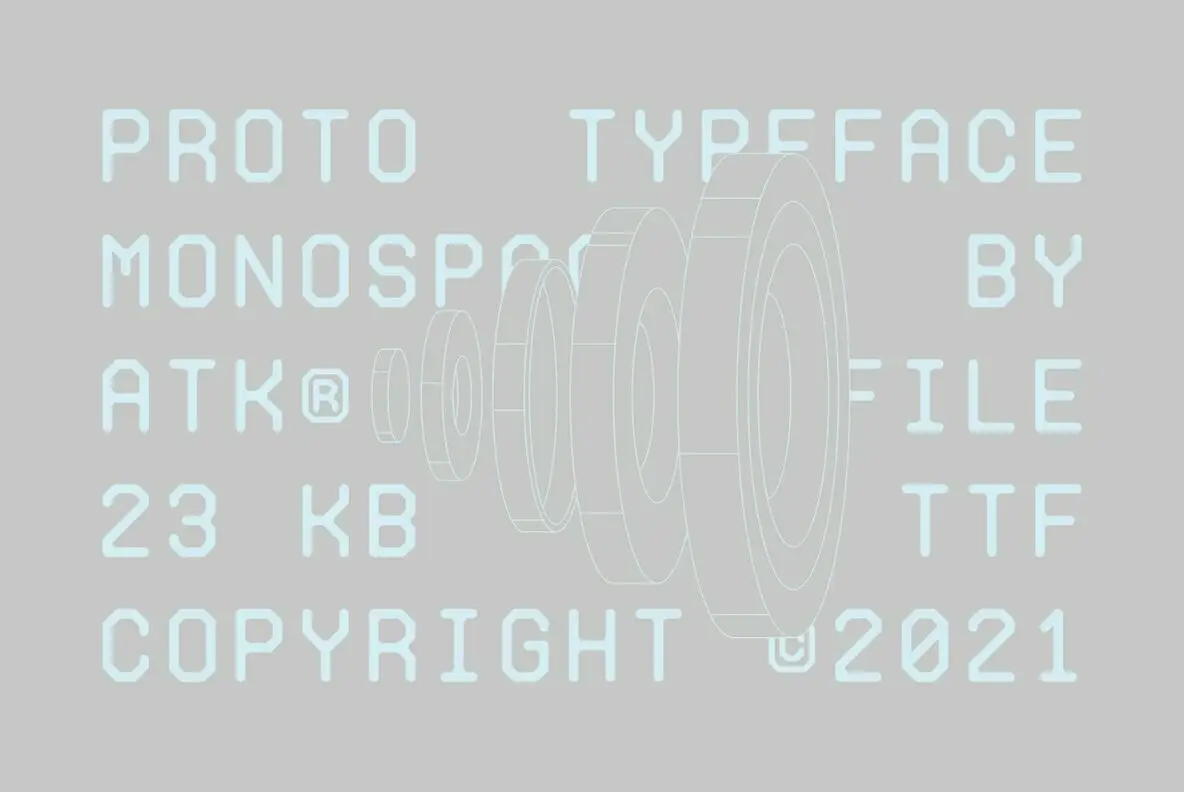 Proto Mono Font - YouWorkForThem