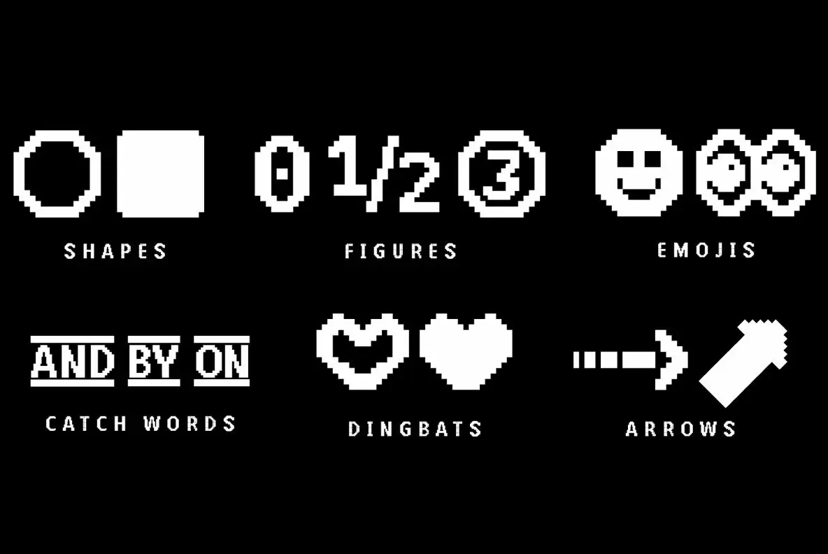 PIXEL Pattern Font - FontPath