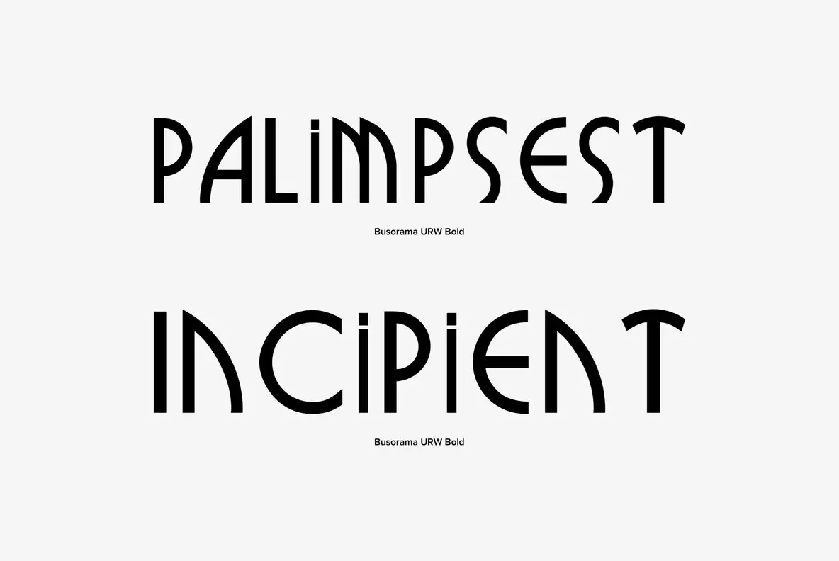 Busorama Font - FontPath