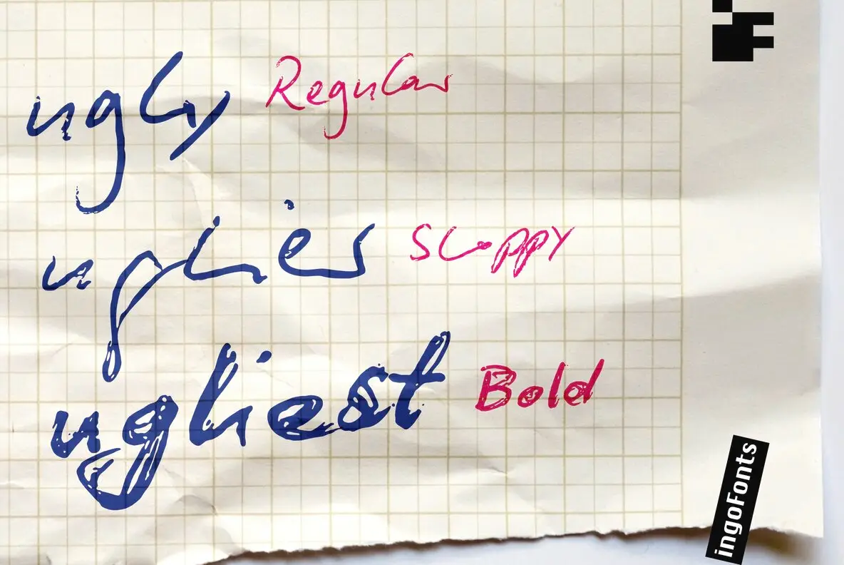 Biro Script Plus Font - YouWorkForThem