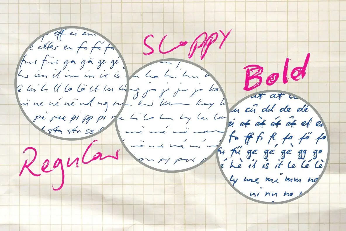 Biro Script Plus Font - YouWorkForThem