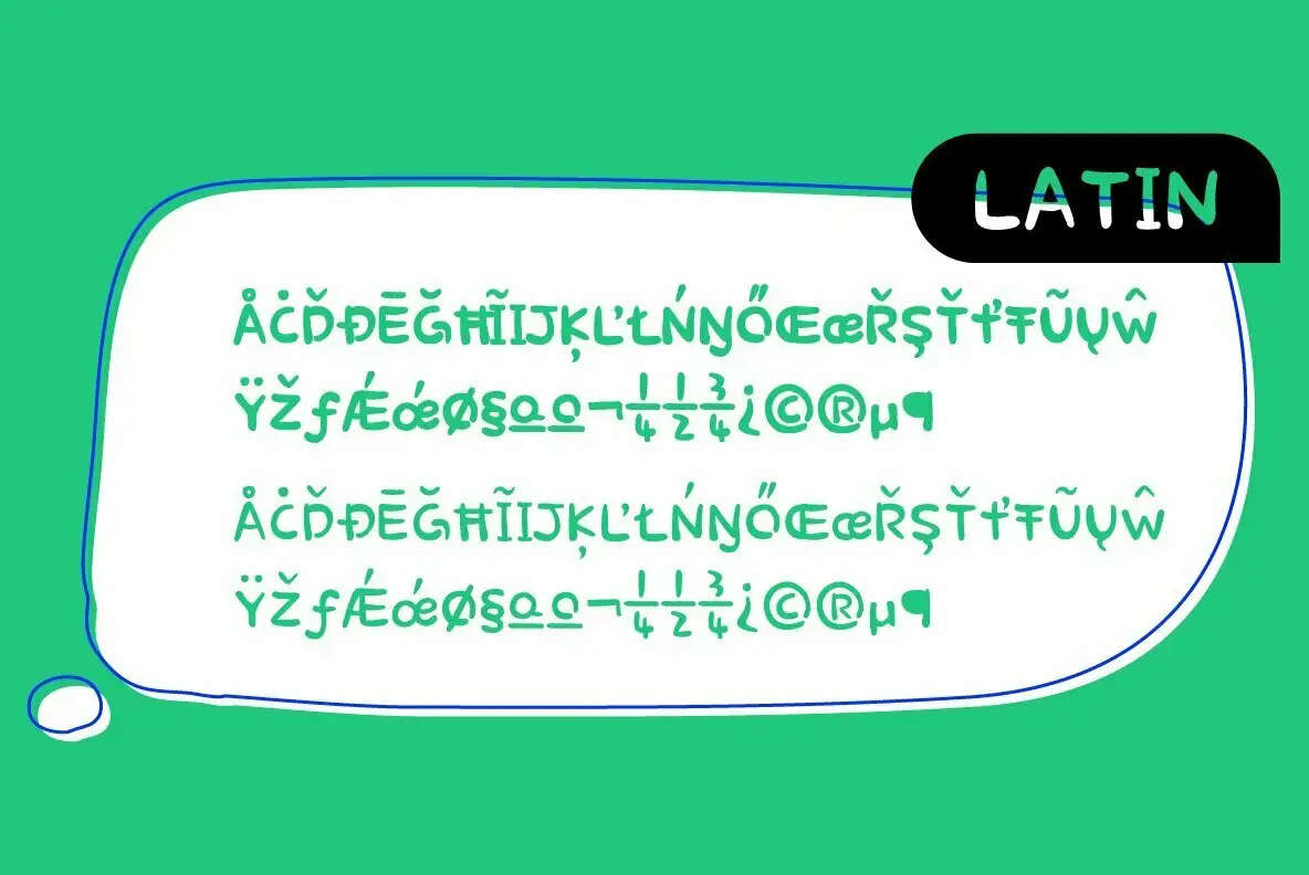 HU Sangsang Font - FontPath