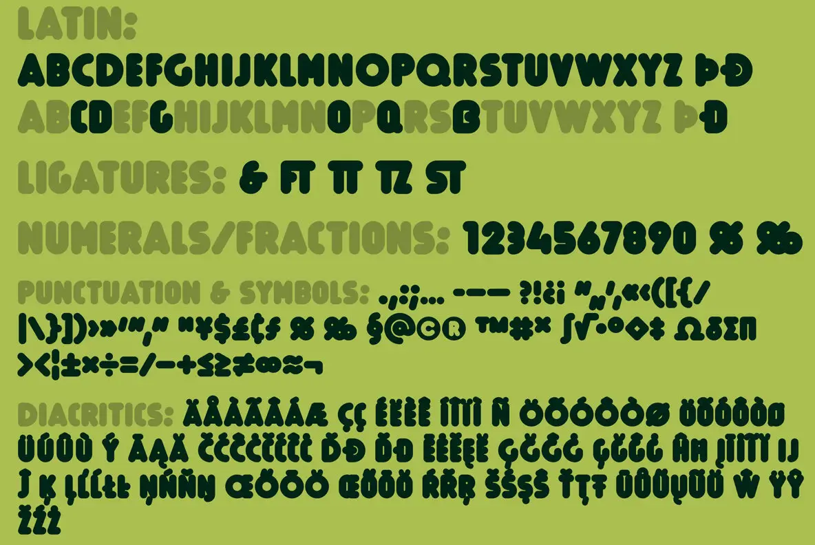 Boule Plus Font - FontPath