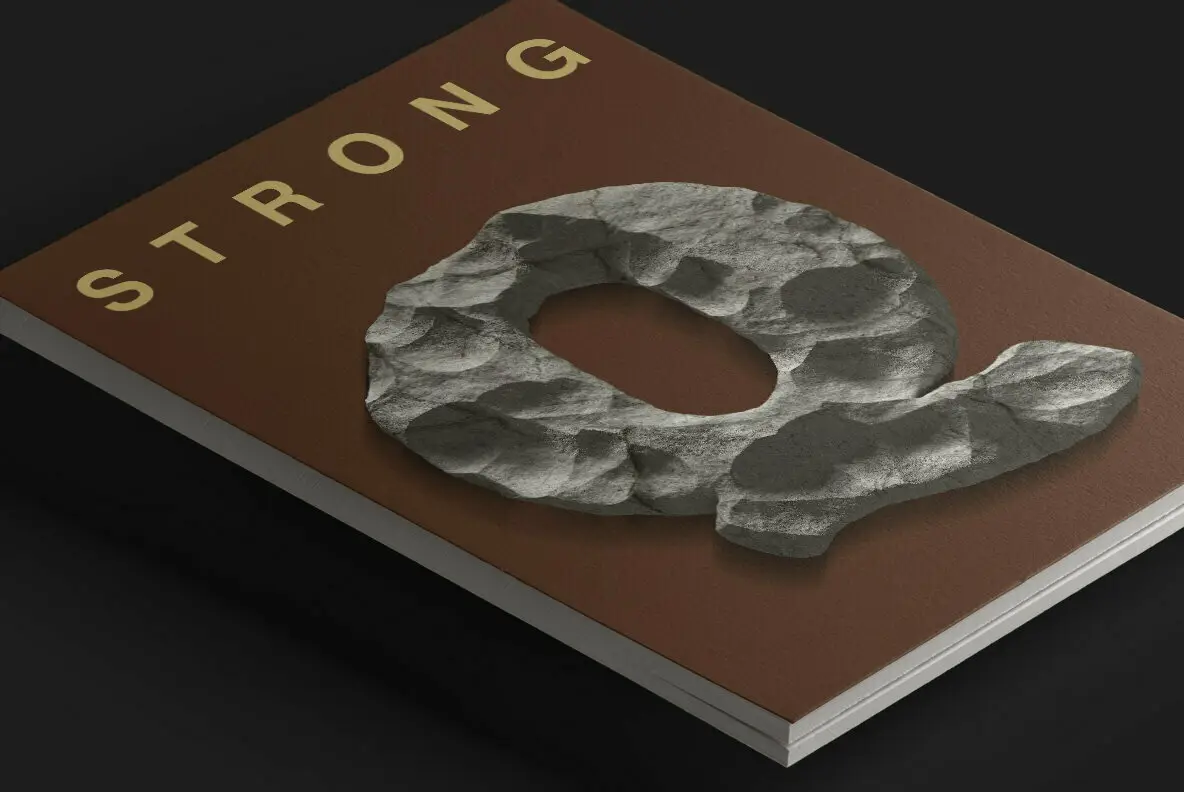Rock SVG Font Font - FontPath