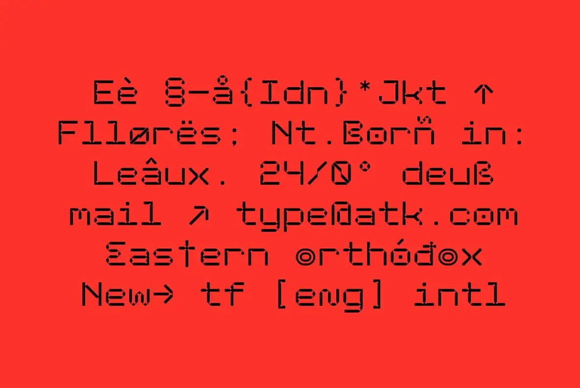 Nort Mono Font - YouWorkForThem