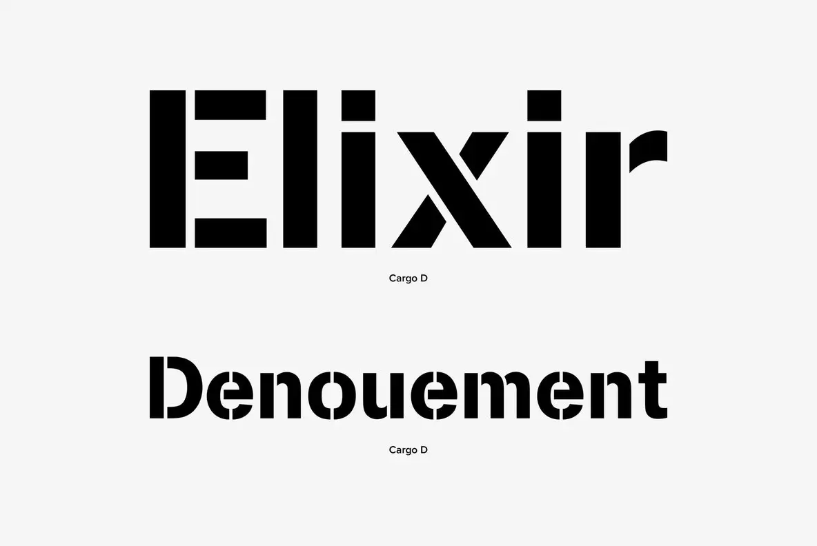 Cargo Font - YouWorkForThem