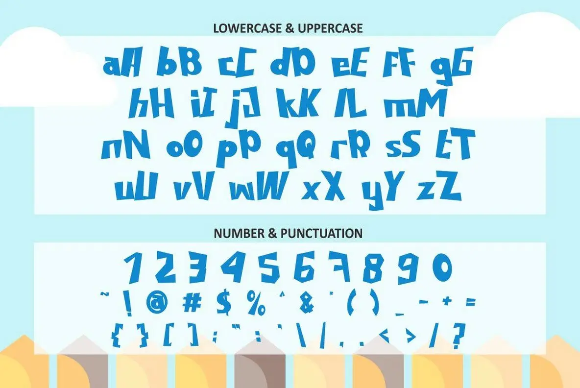 Dizzy Fence Font - FontPath