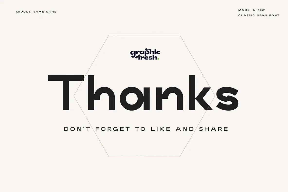 Middle Name Font - YouWorkForThem