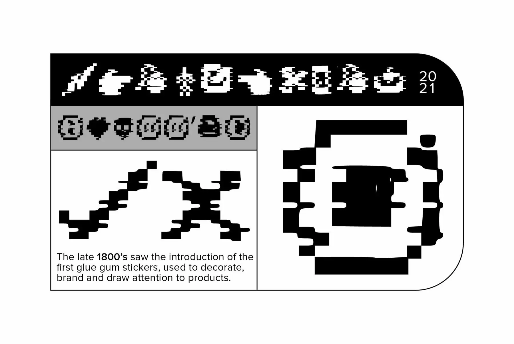 Big Glitch Icon Font - FontPath