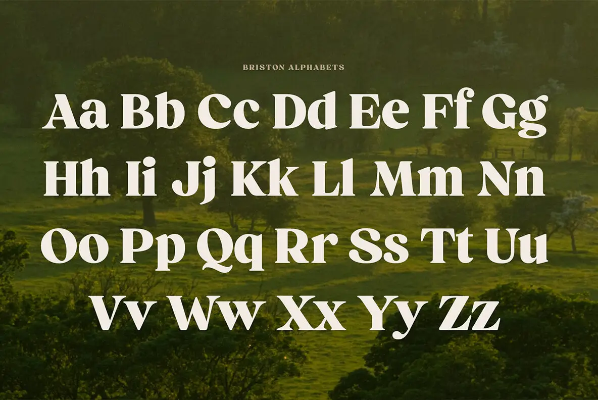 Briston Font - YouWorkForThem