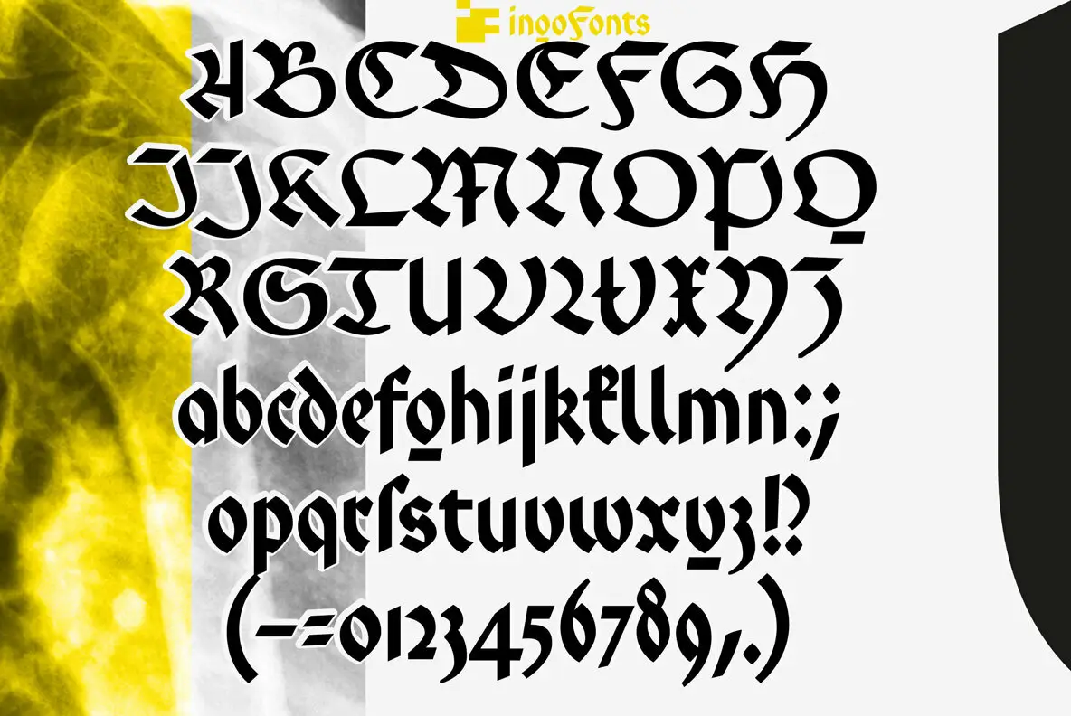 Faber Fraktur Font - YouWorkForThem
