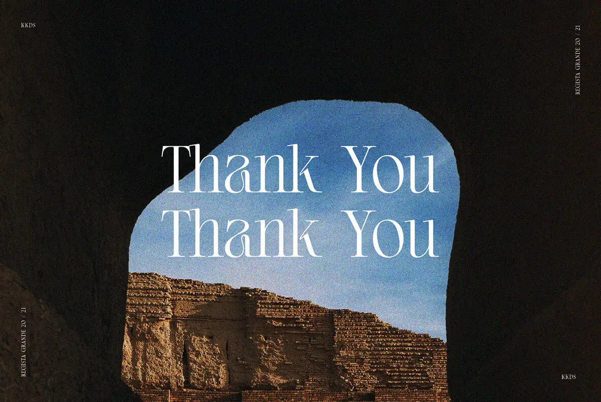 Regista Grande Font - YouWorkForThem