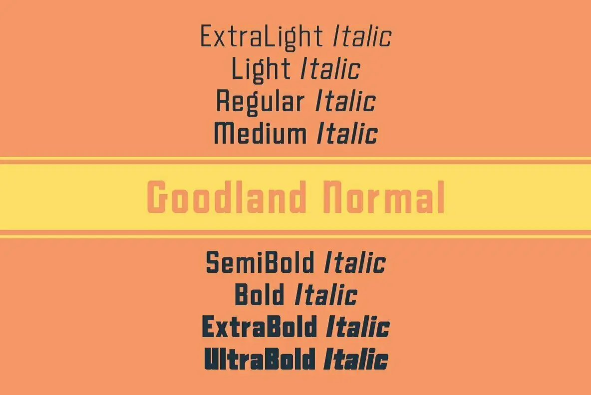 Goodland Font - FontPath
