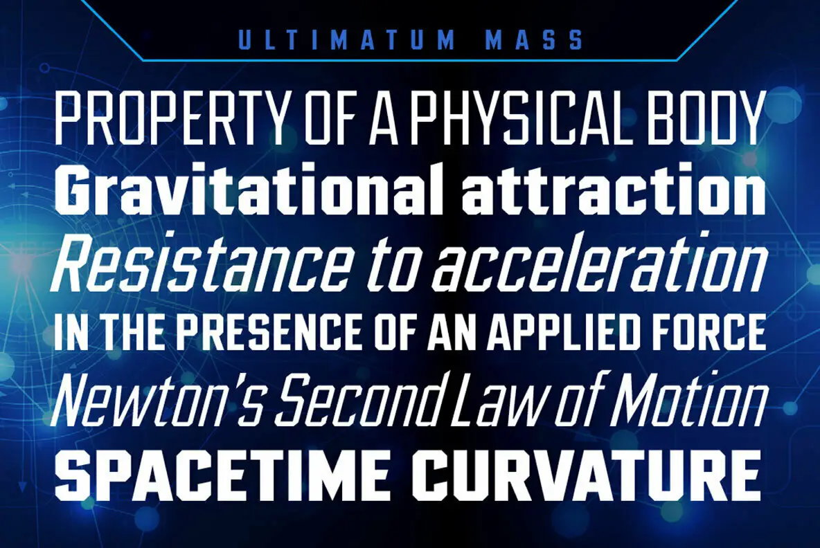 Ultimatum Mass Font - FontPath