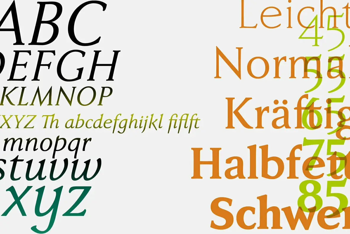 Faber Serif Pro Font - FontPath