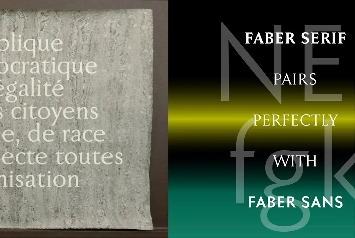 Faber Serif Pro Font - FontPath