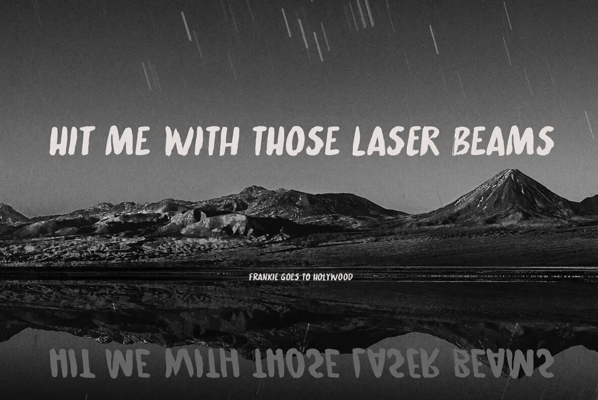 Meteor Strike Font - FontPath