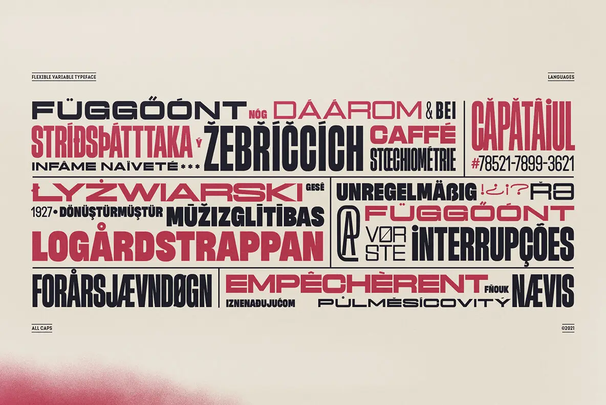 Flexible Font - YouWorkForThem