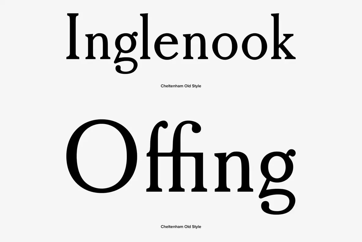 Cheltenham Old Style Font - FontPath