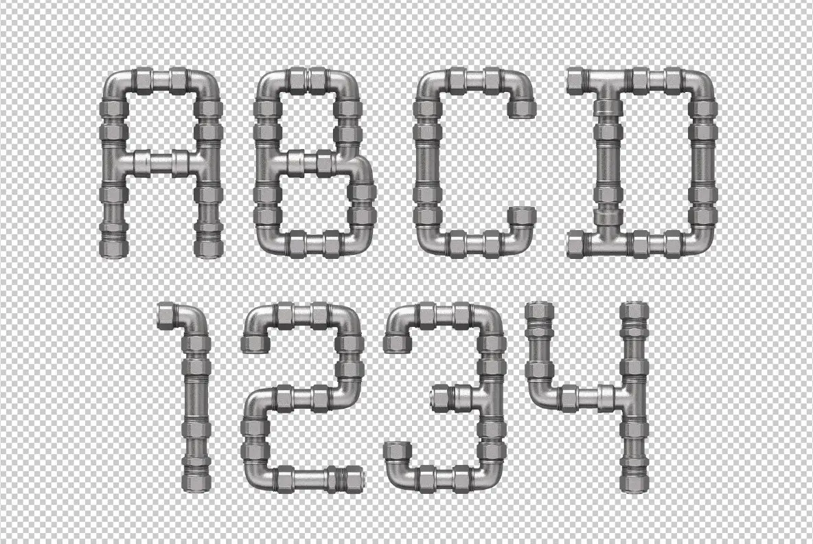 Pipe SVG Font Font - FontPath