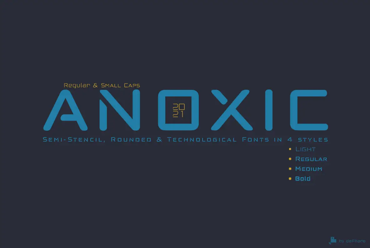 Anoxic Font - YouWorkForThem