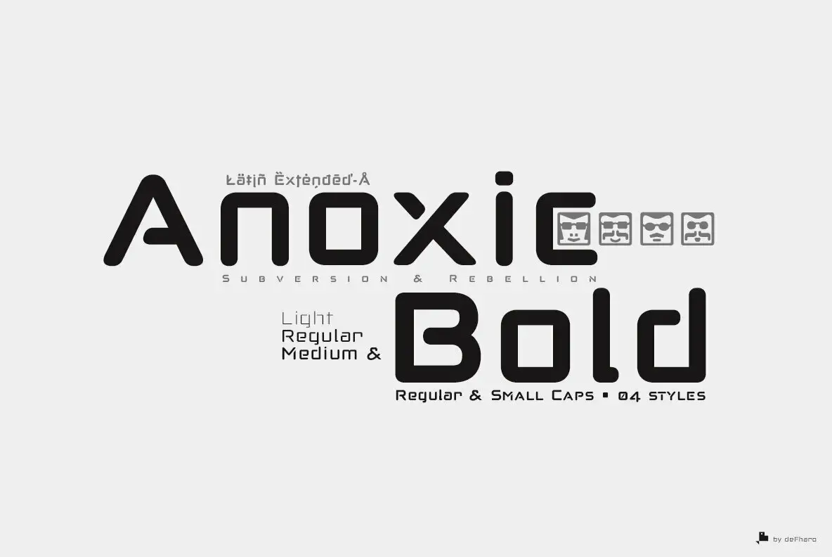 Anoxic Font - YouWorkForThem