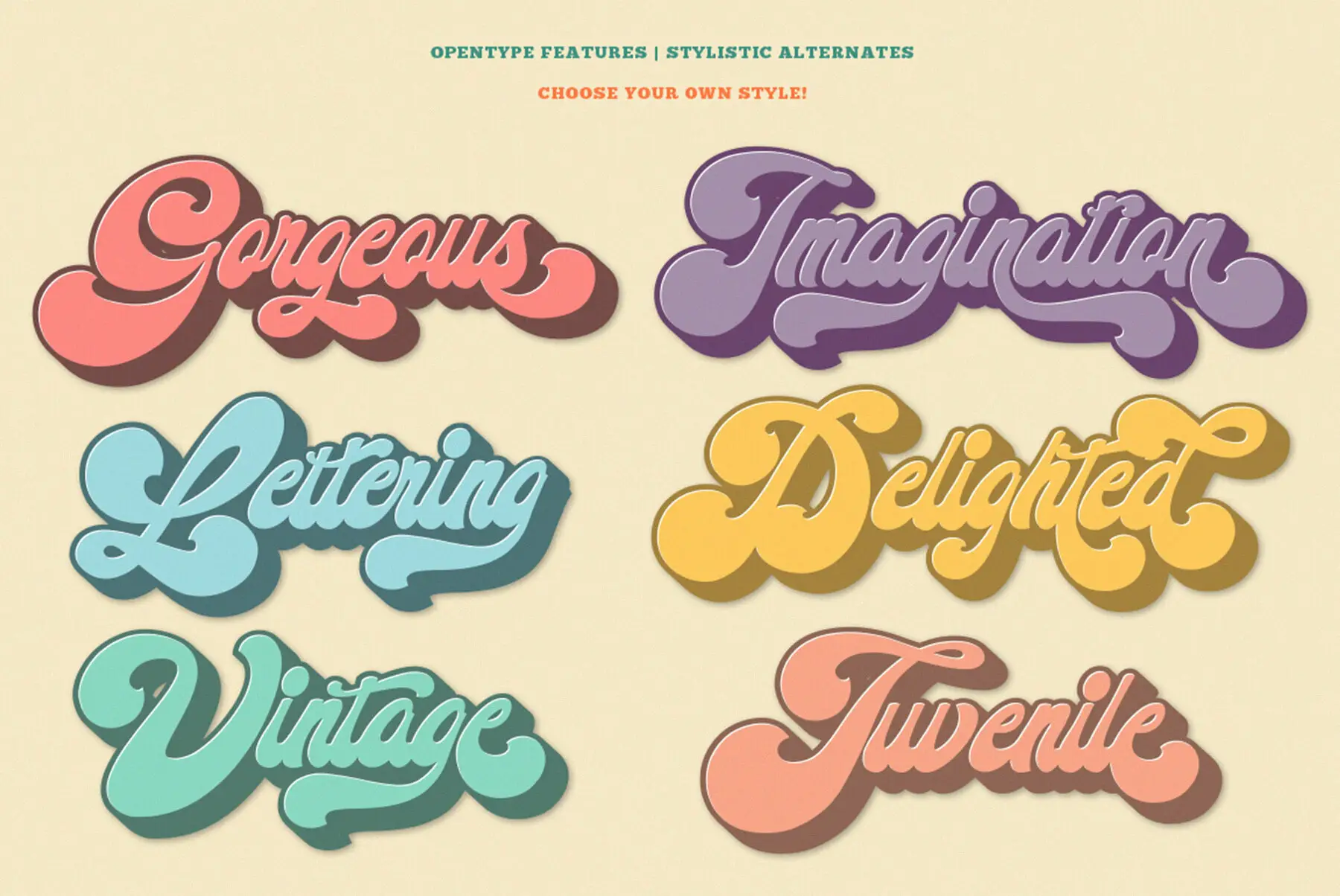 Midway Retro Font - YouWorkForThem