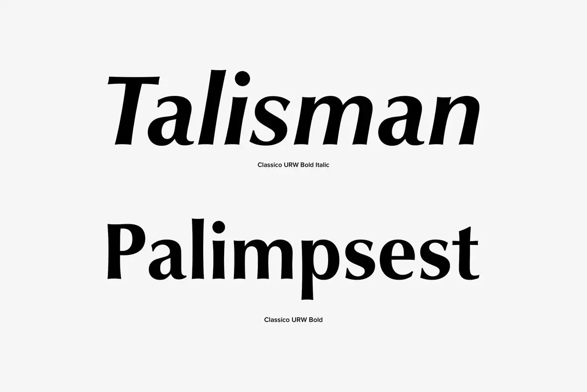 Classico Font - YouWorkForThem