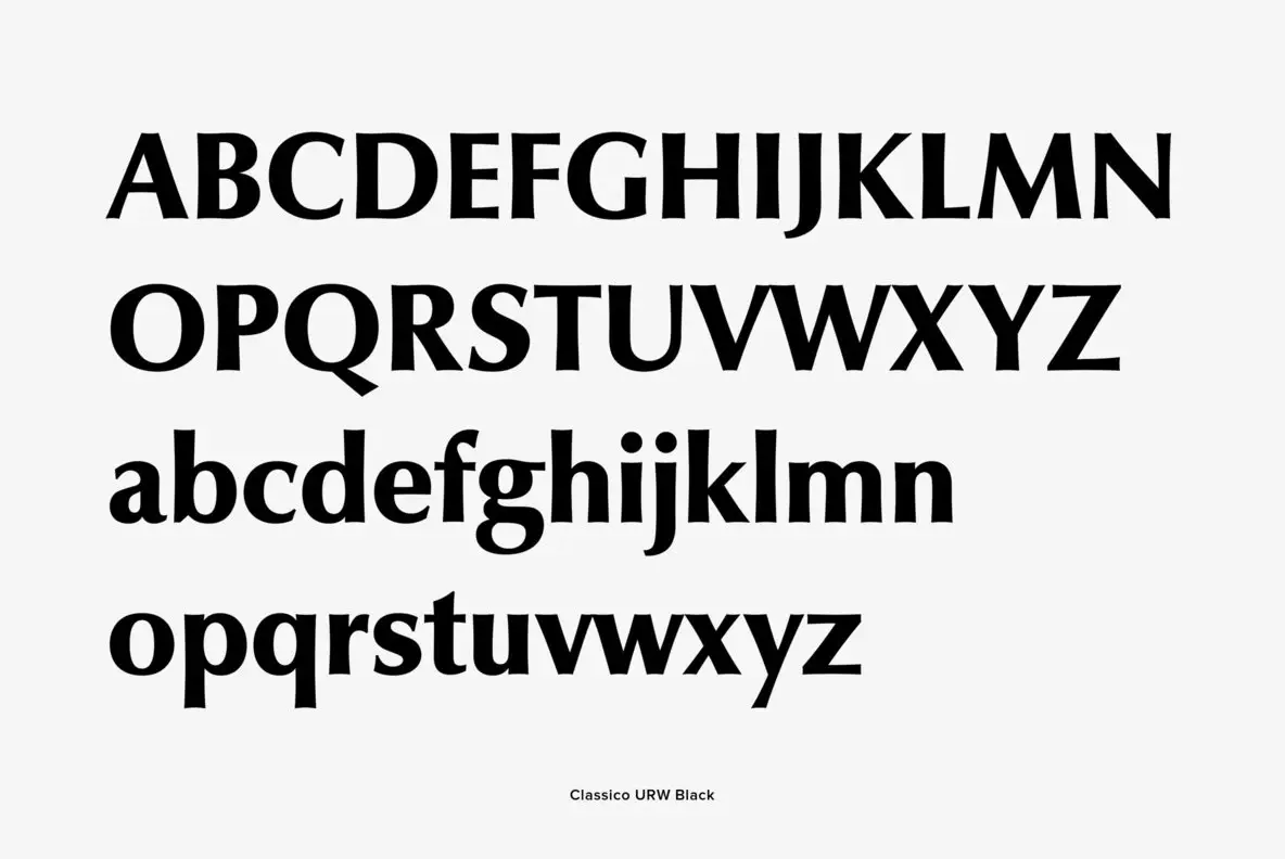 Classico Font - YouWorkForThem