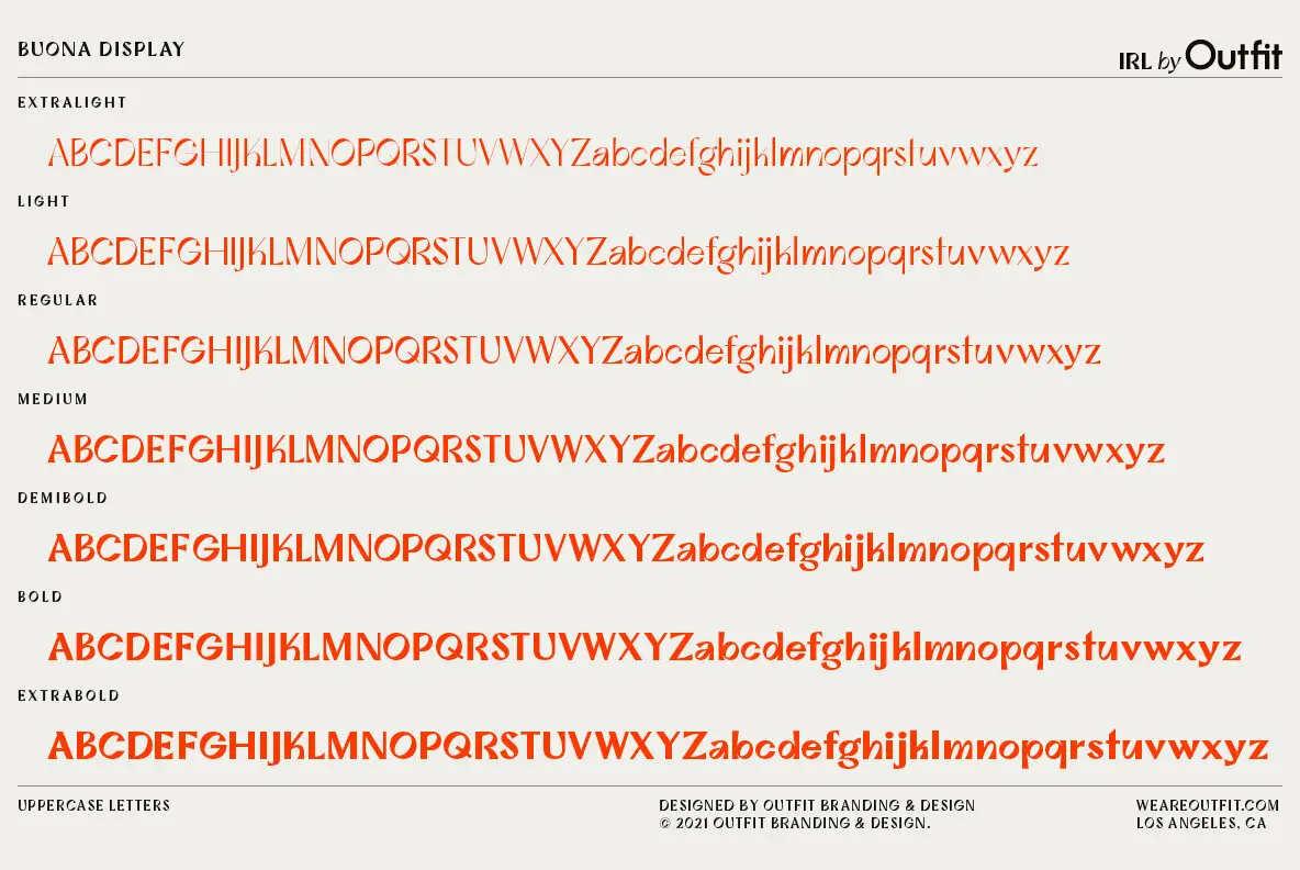 Buona Display Font - FontPath