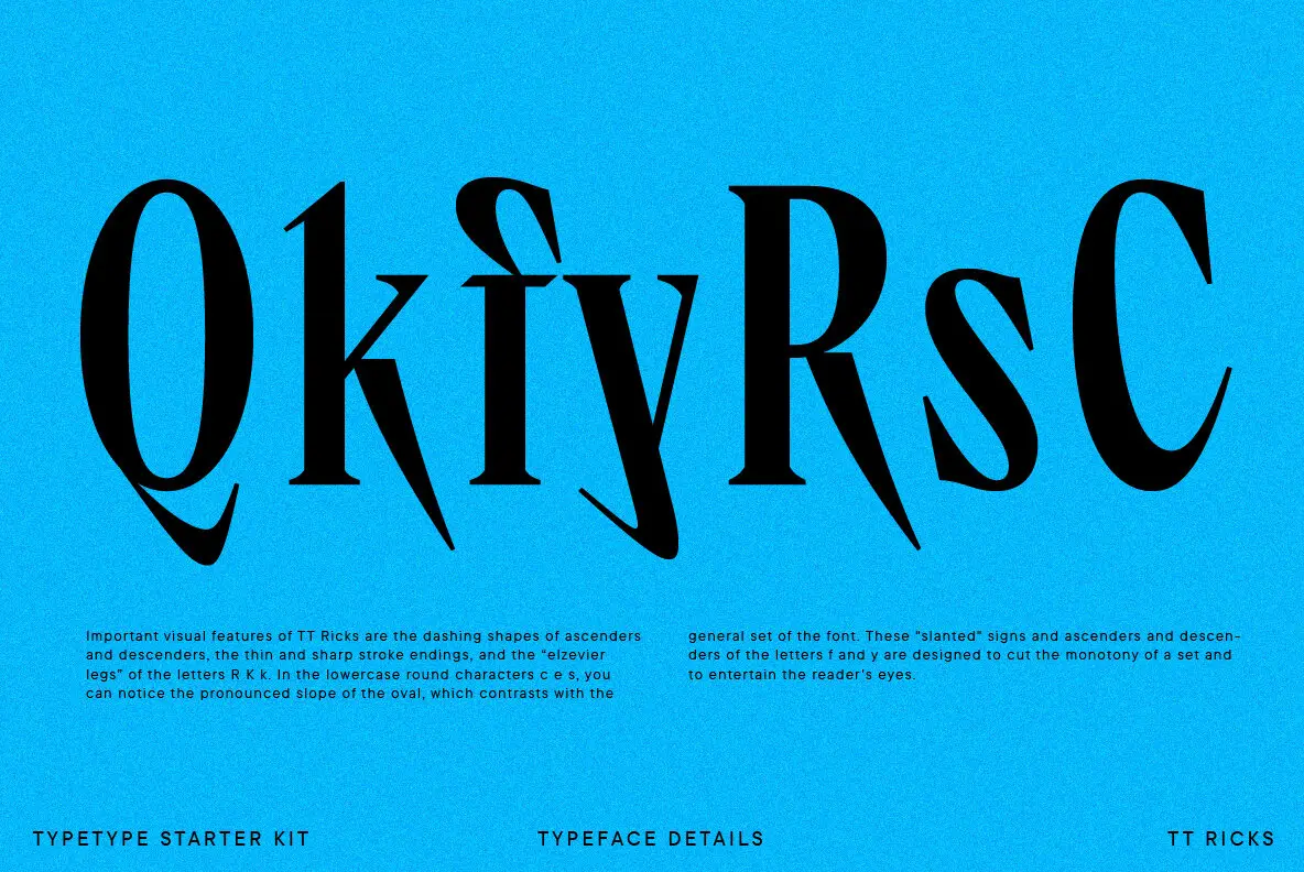 TT Ricks Font - YouWorkForThem