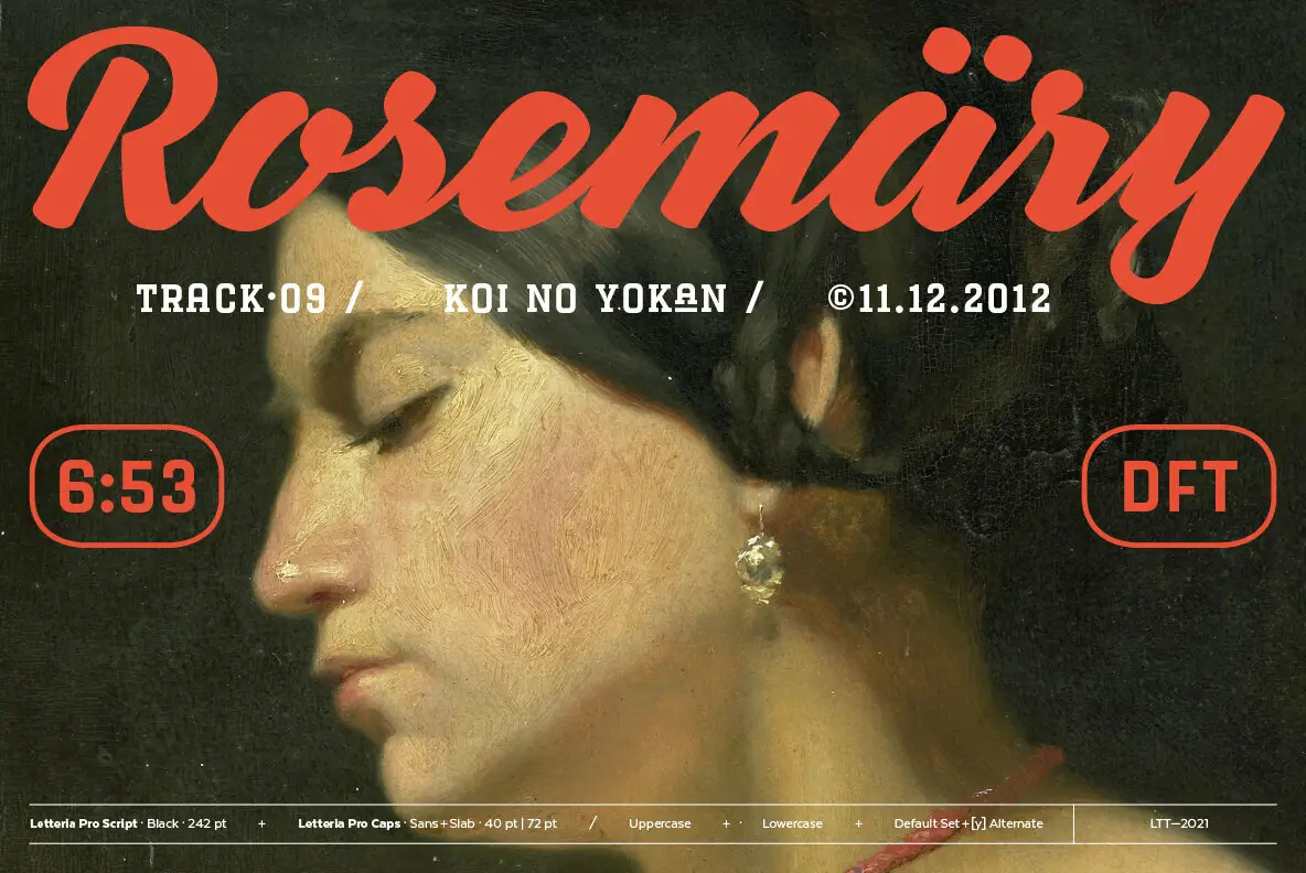 Letteria Pro Font - YouWorkForThem