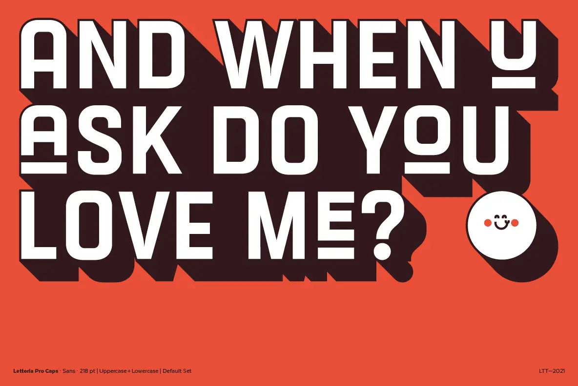 Letteria Pro Font - YouWorkForThem