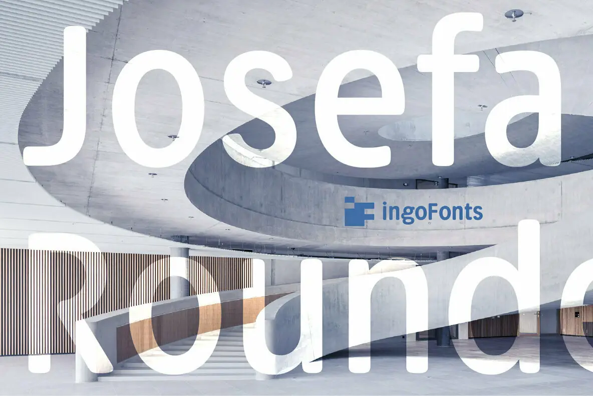 Josefa Rounded Pro Font - FontPath