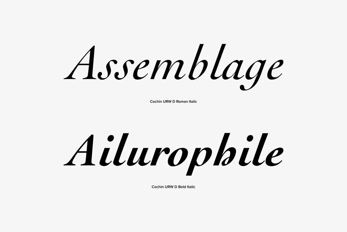 Cochin Font - YouWorkForThem