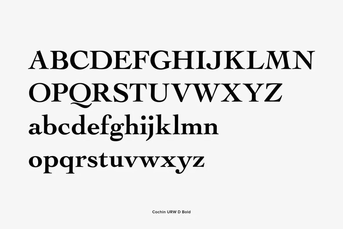 Cochin Font - YouWorkForThem